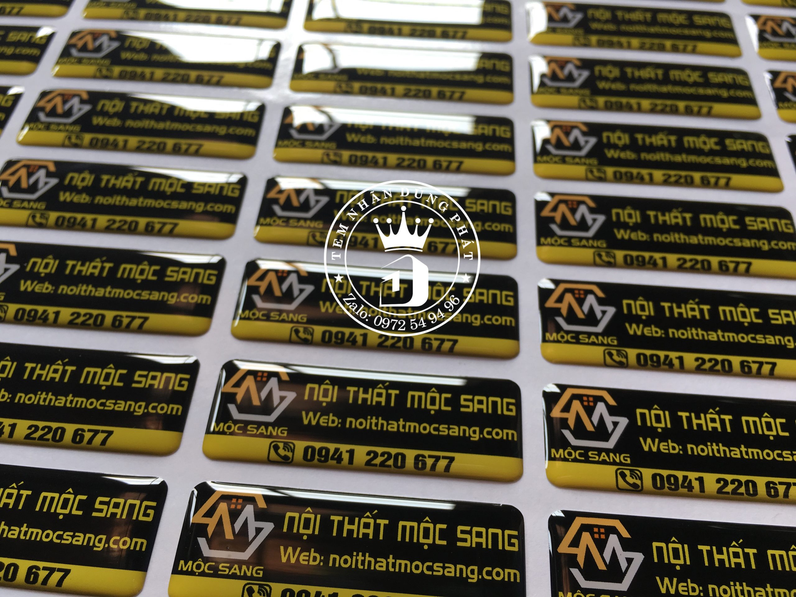 TEM NỘI THẤT - Tem nhãn Dũng Phát